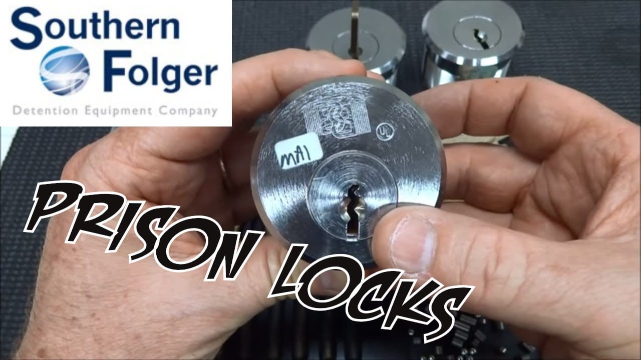 (338) Southern Steel Prison Lock Raked, Picked Open and Gutted ...