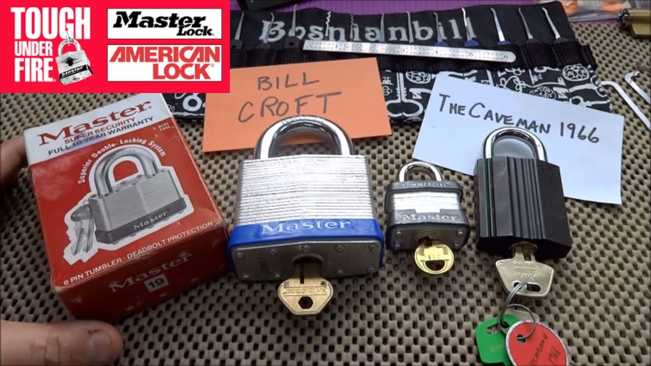 (436) Master #19 & Devious Keyway Designs – BosnianBill's LockLab ...