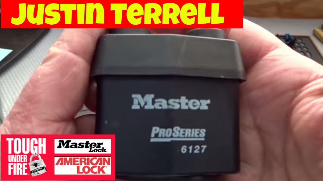 (804) Justin Terrell's Master Pro 6127 PLUS! – BosnianBill's LockLab ...