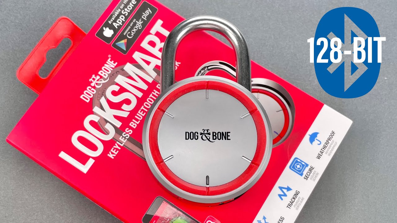 [1413] 128-Bit Encrypted Smart Lock… Open in Seconds (Dog Bone ...
