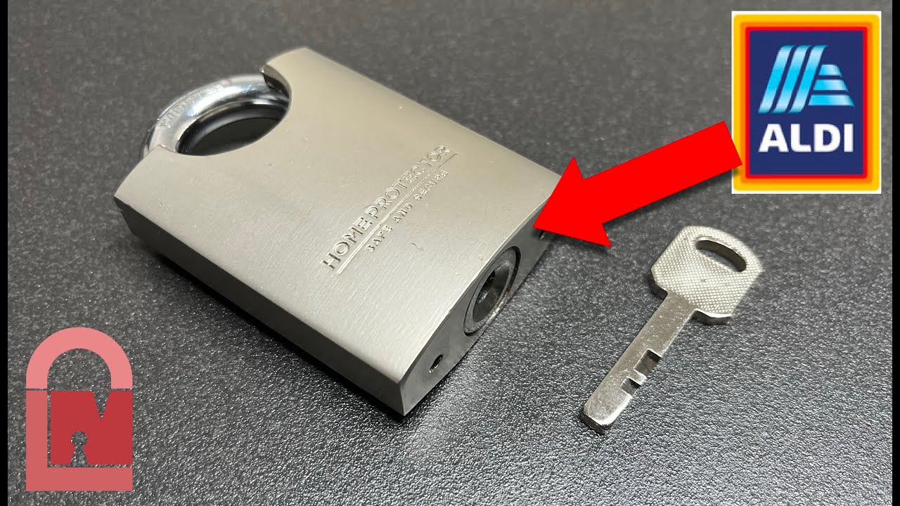 ALDI ‘Home Protector’ Shrouded Padlock Picked - BosnianBill's LockLab