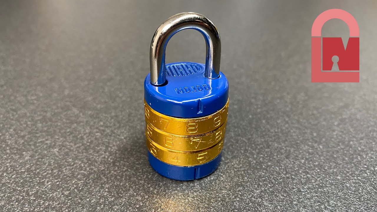 Super Cute Japanese Guard Combination Padlock Decoded - BosnianBill's ...