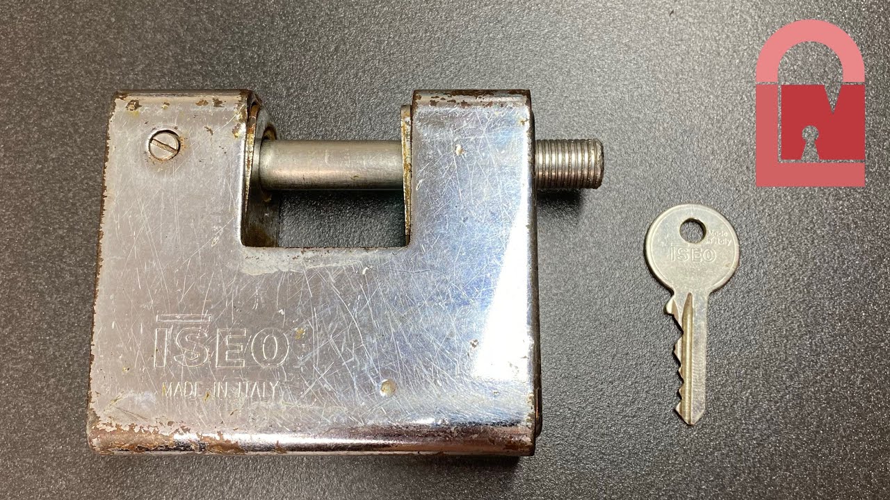 ISEO Boxer Armoured Shutter lock Pick and Gut - BosnianBill's LockLab