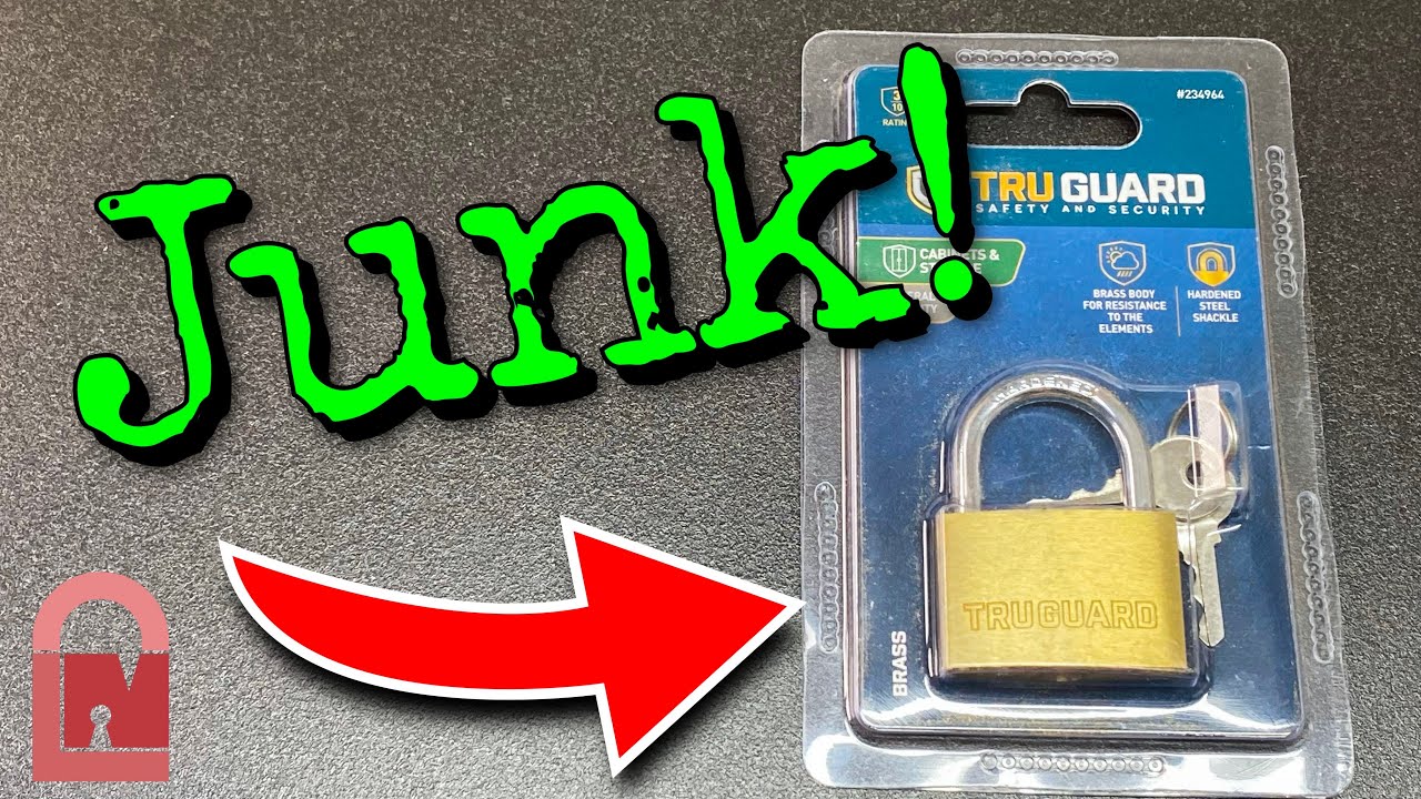 JUNK! Avoid Locks Like This - BosnianBill's LockLab
