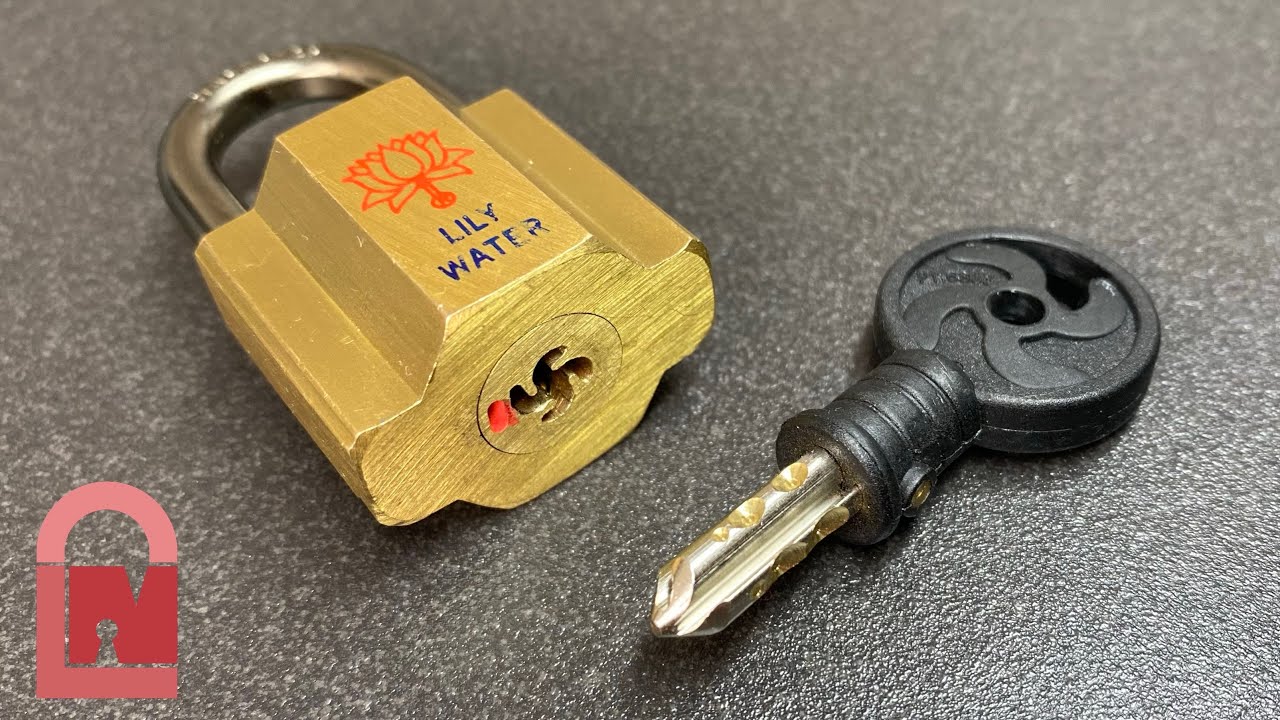THAT Lily Water Padlock Picked - BosnianBill's LockLab