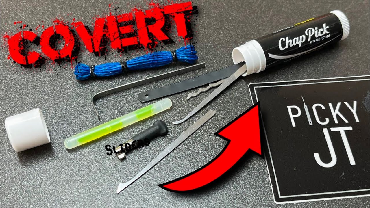 Chap Pick Covert SERE Set - BosnianBill's LockLab Chap Pick Covert SERE Set - BosnianBill's LockLab