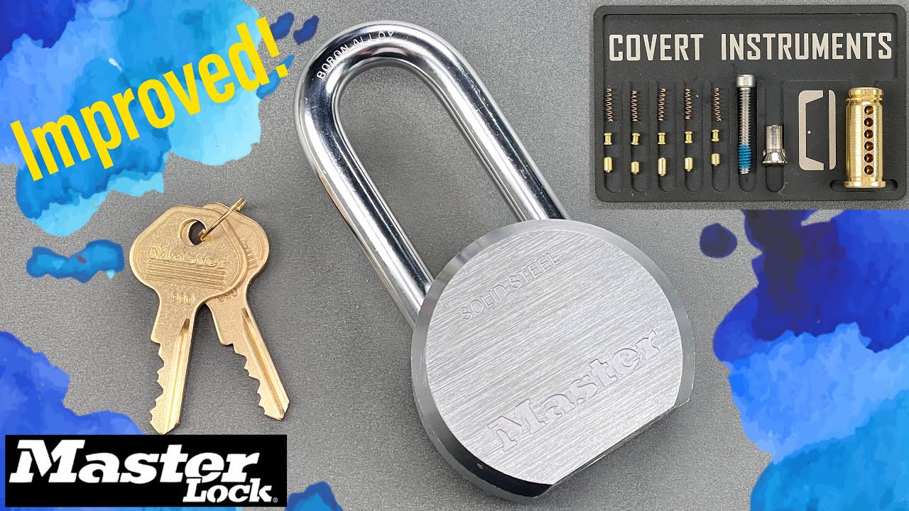 [1578] Master Lock 930 — Improved Round Body - BosnianBill's LockLab
