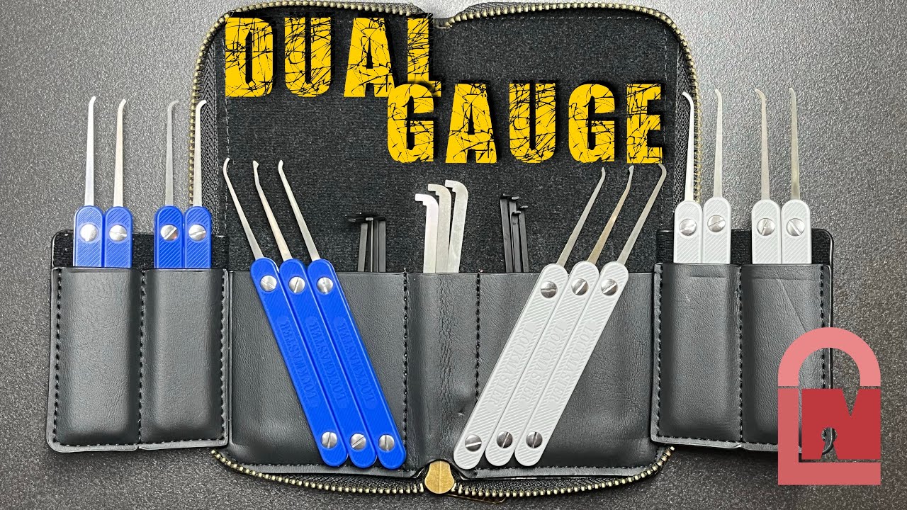 Lockmaster Dual Guage ‘Tallan Pick’ Hooks Only Lock Pick Set ...