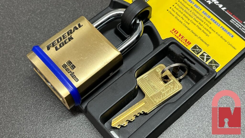 Federal Lock 710B Padlock Pick and Gut - BosnianBill's LockLab